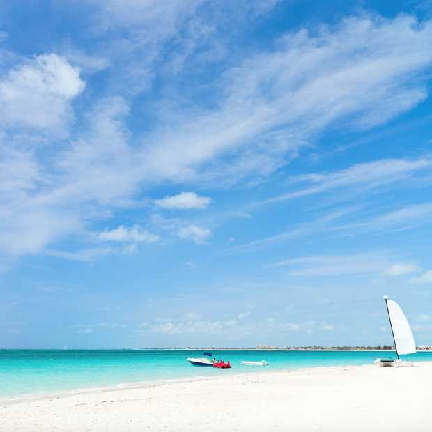 Het mooiste strand ter wereld: Grace Bay op eiland Providenciales