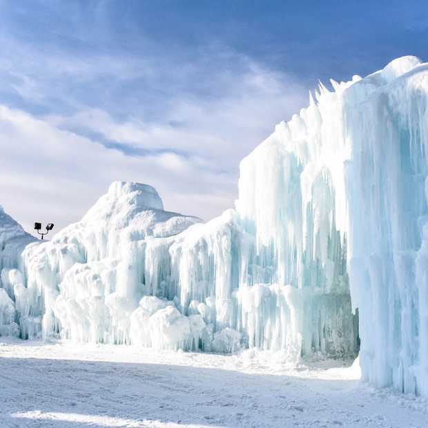 Sprookjesachtige mooi: de Edmonton Ice Castles